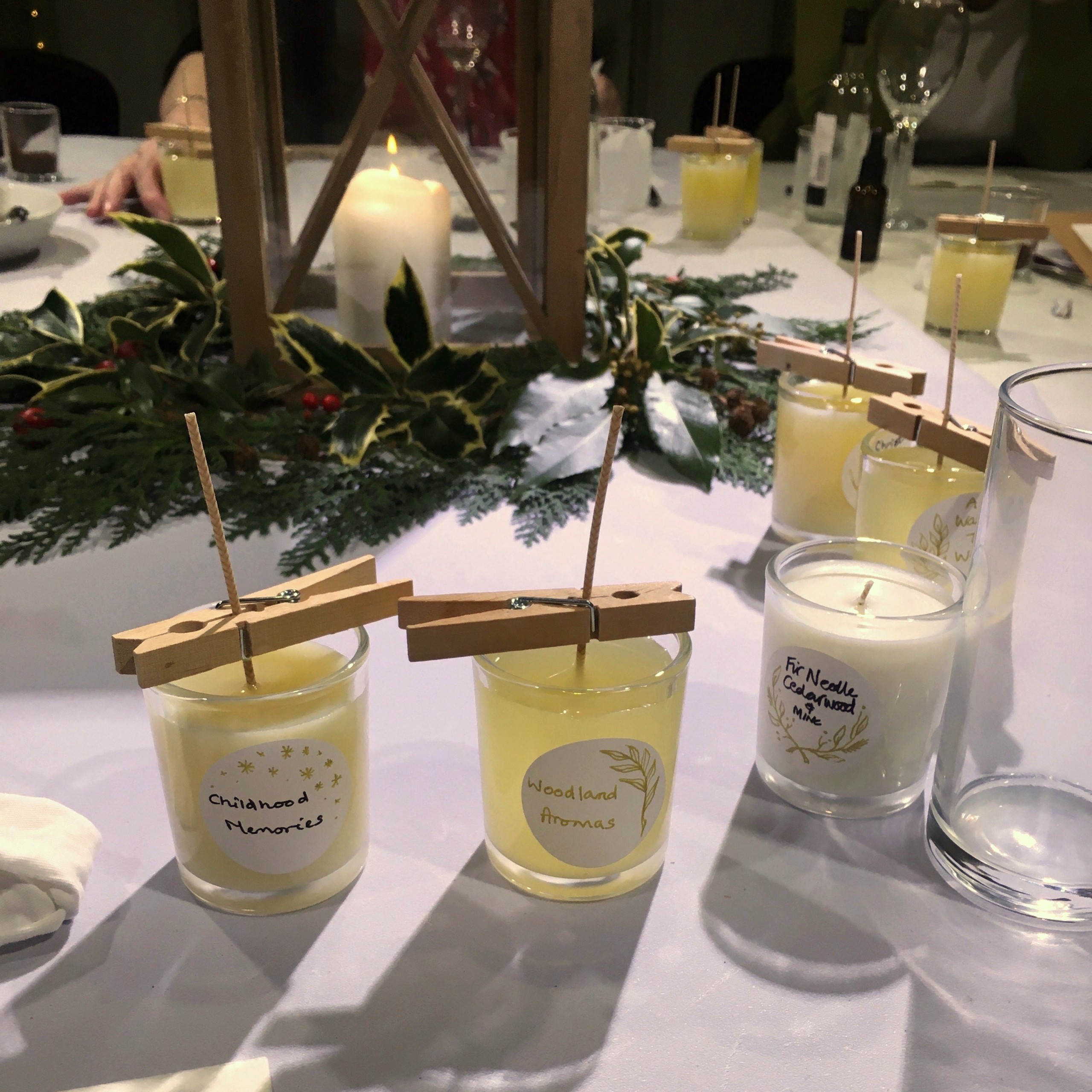 Candle Making Workshop - Berewood Hampshire